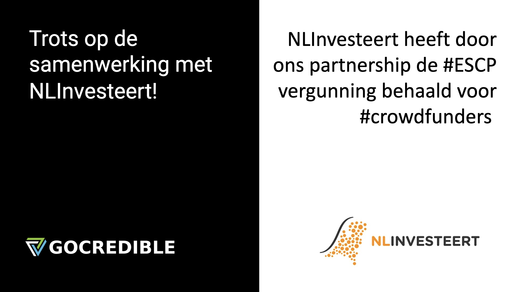 NLInvesteert kiest voor GoCredible - GoCredible